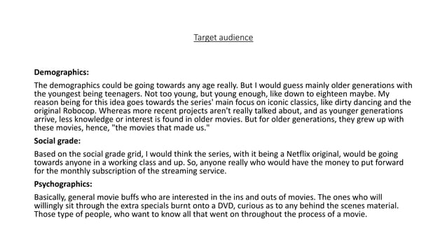 Existing product research | PPT