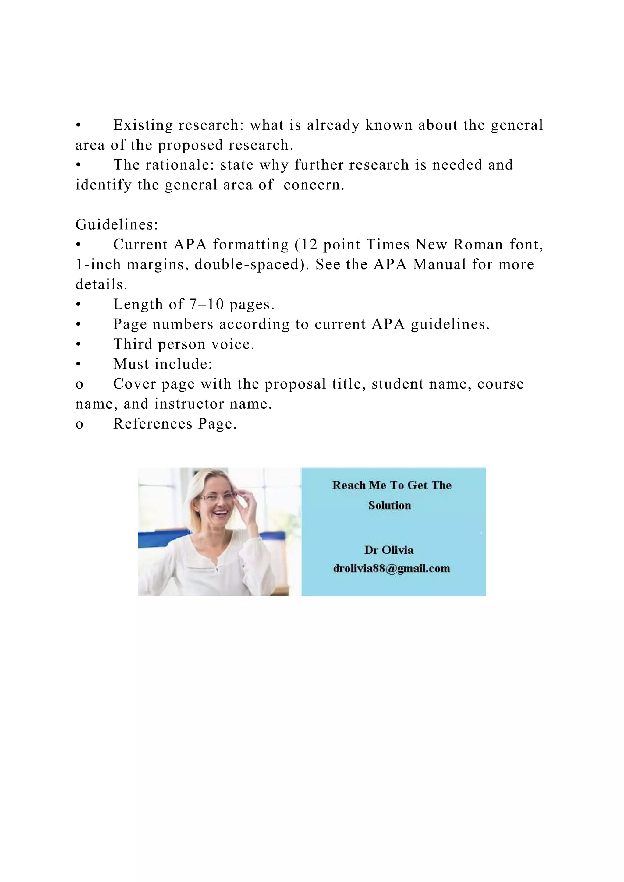 •Existing research what is already known about the general area .docx | Educational Assessment ...