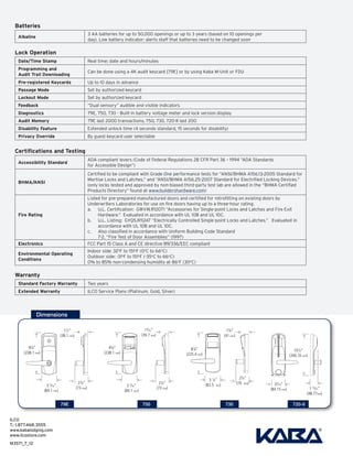 Exit device-operators | PDF