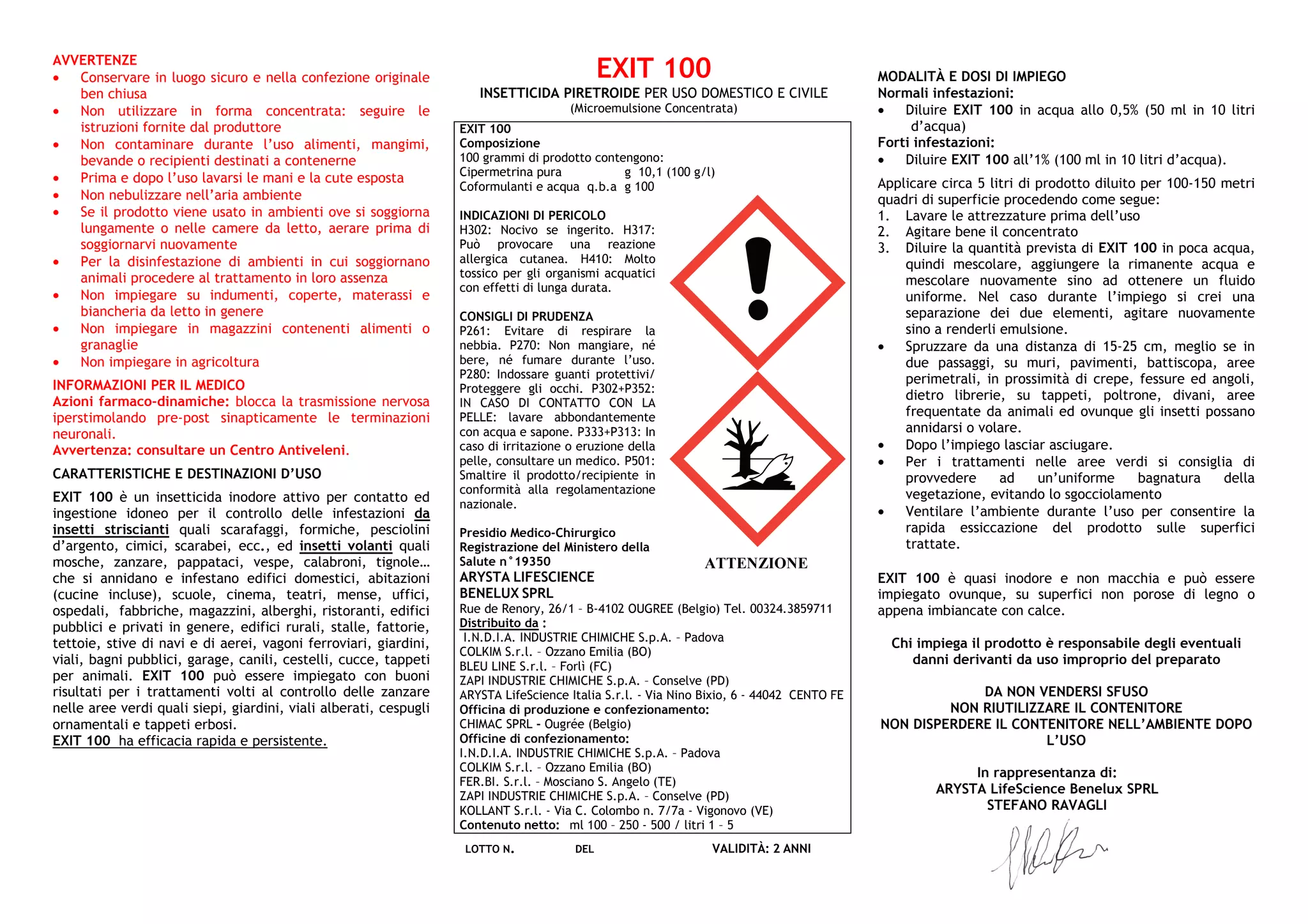 Exit 100 clp 2015 11-17 | PDF