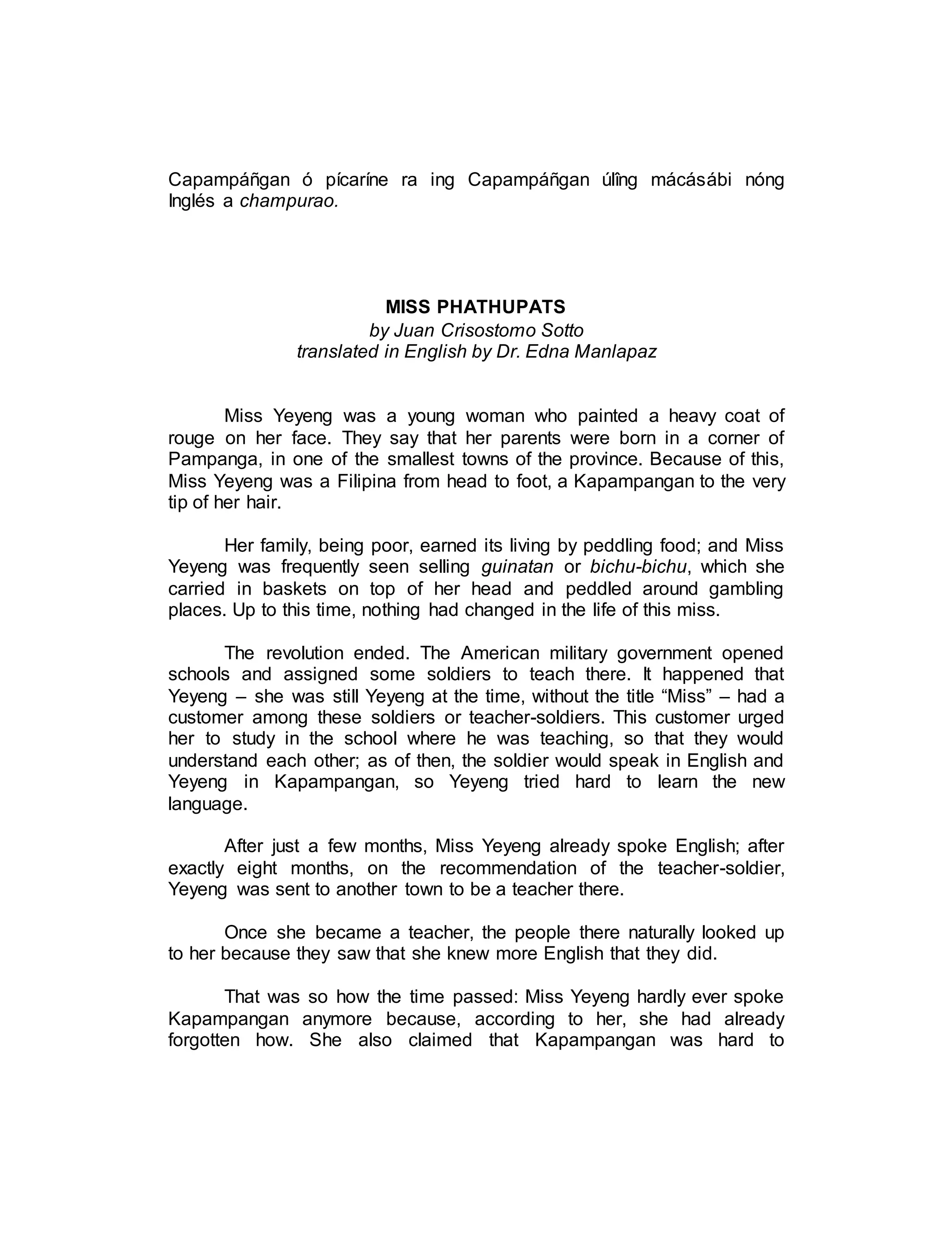 Exit assessment on miss pathupats | DOCX