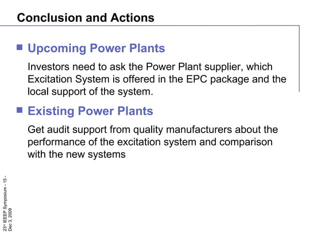 Exitation System By Aqeel | PPT