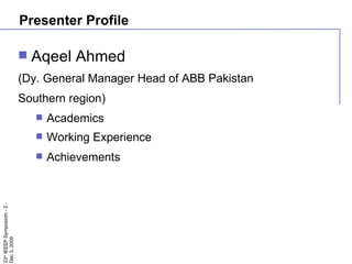 Exitation System By Aqeel | PPT