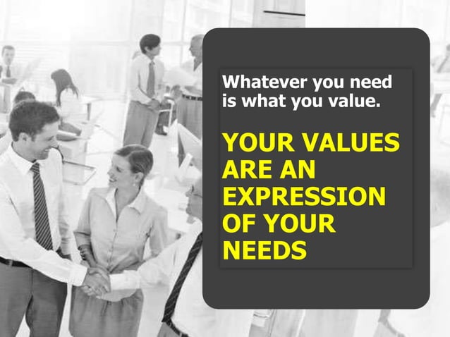 Building a values driven organisation | PPT