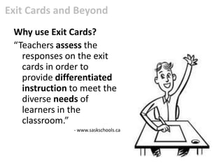 Exit cards and beyond | PDF