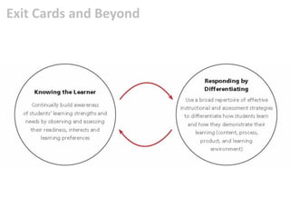 Exit cards and beyond | PDF