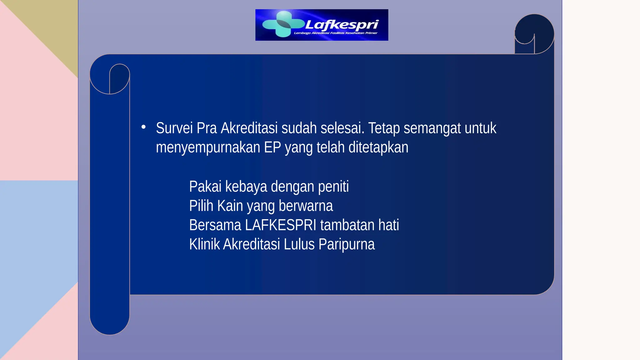 EXIT CONFERENCE Klinik Pratama Dokter Abdul Radjak.pptx