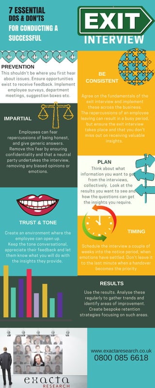7 Essential Tips for Conducting an Exit Interview | PDF