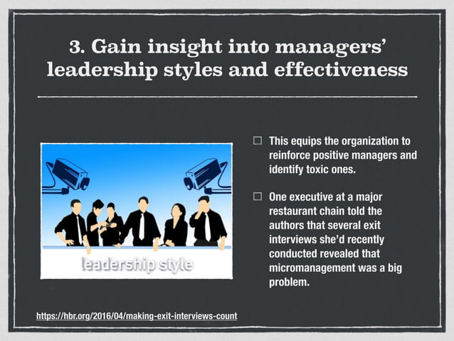 Exit Interviews: 6 Goals | PPT