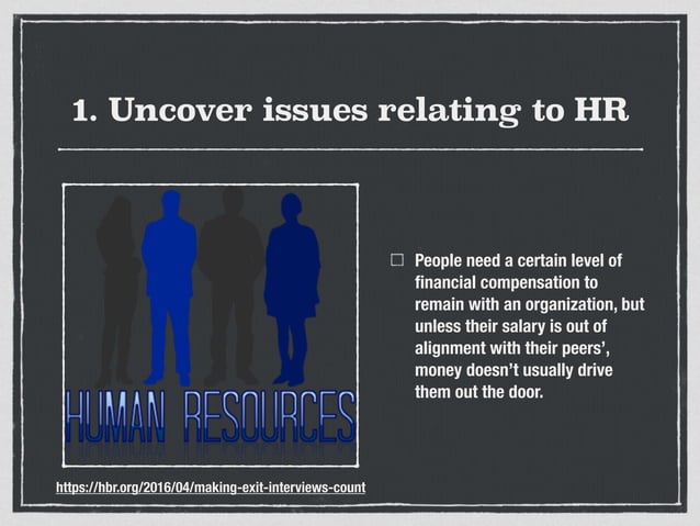 Exit Interviews: 6 Goals | PPT