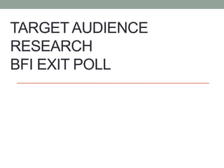 Exit poll powerpoint | PPT
