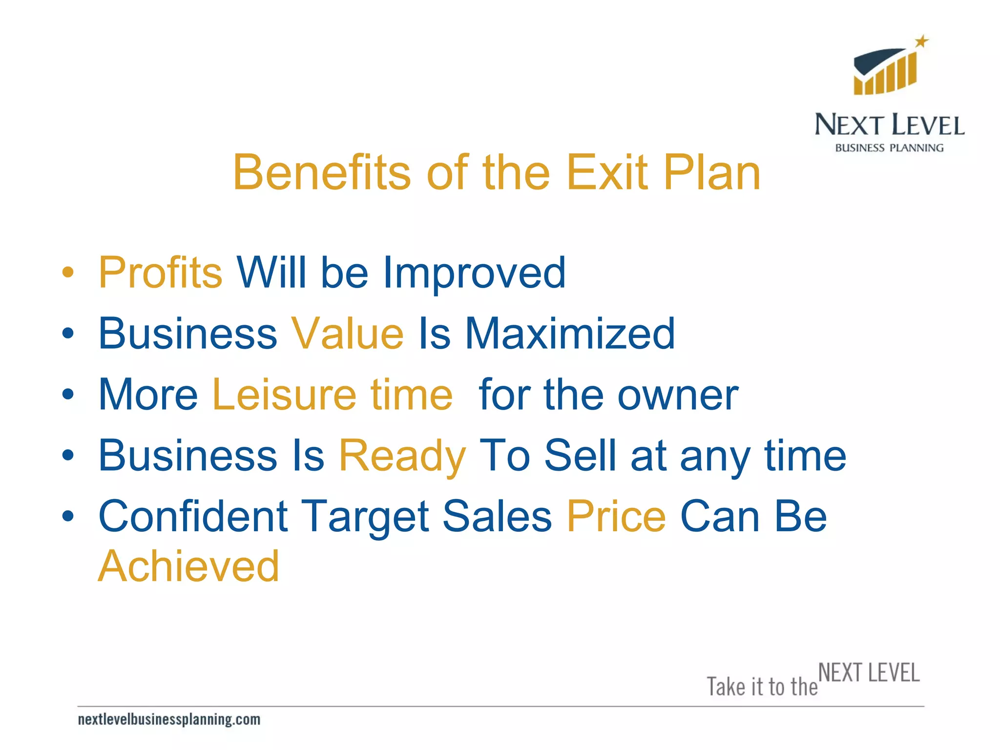 Exit Readiness Presentation For Accountants | PPT
