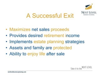 Exit Readiness Presentation For Accountants | PPT