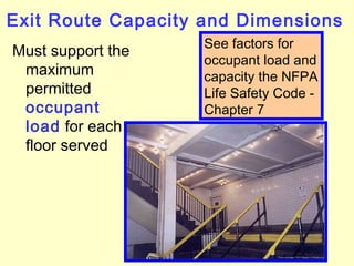 Exit routes very important | PPT