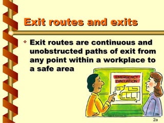 Access and egress for industries to ensure the exits during emergency | PPT