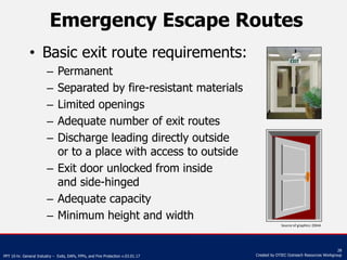 Exits eap fpp_fire_protection | PPTX