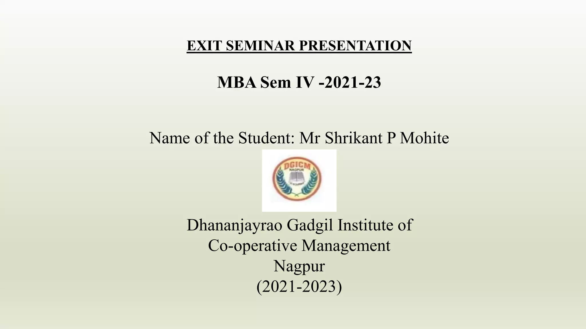 Exit Seminar By Shrikant.pdf