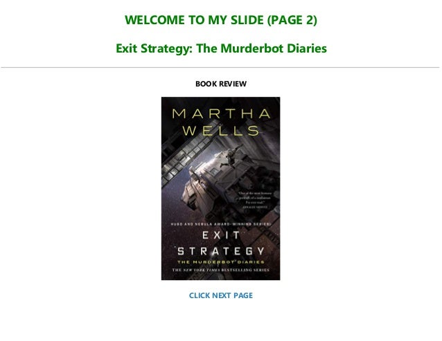 [DOWNLOAD] Exit Strategy: The Murderbot Diaries Full PDF Online