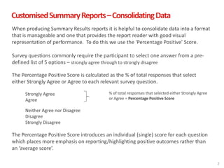 Exit Survey Reporting Examples | PDF