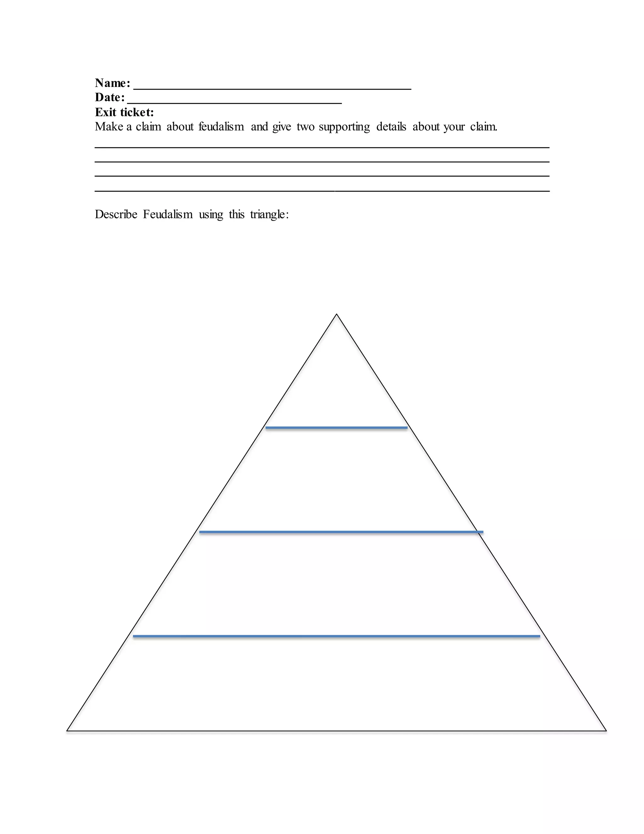 Exit ticket grade 6 | PDF