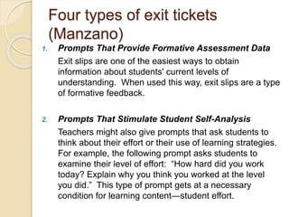 Exit Tickets | PPTX