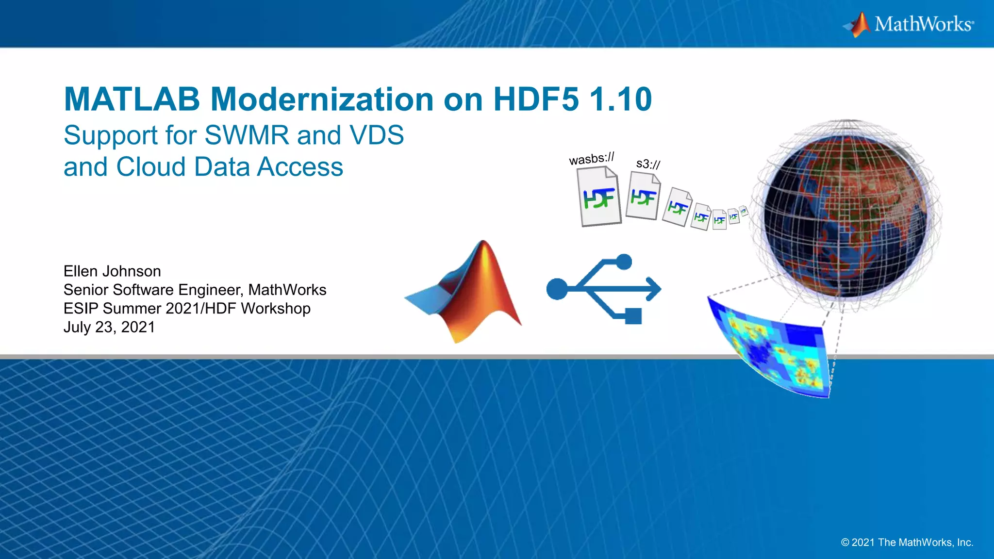 MATLAB Modernization on HDF5 1.10