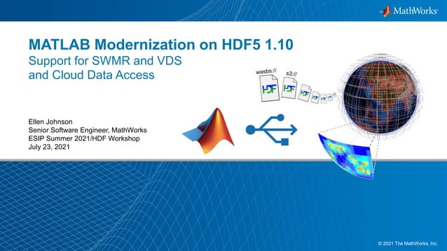 MATLAB Modernization on HDF5 1.10