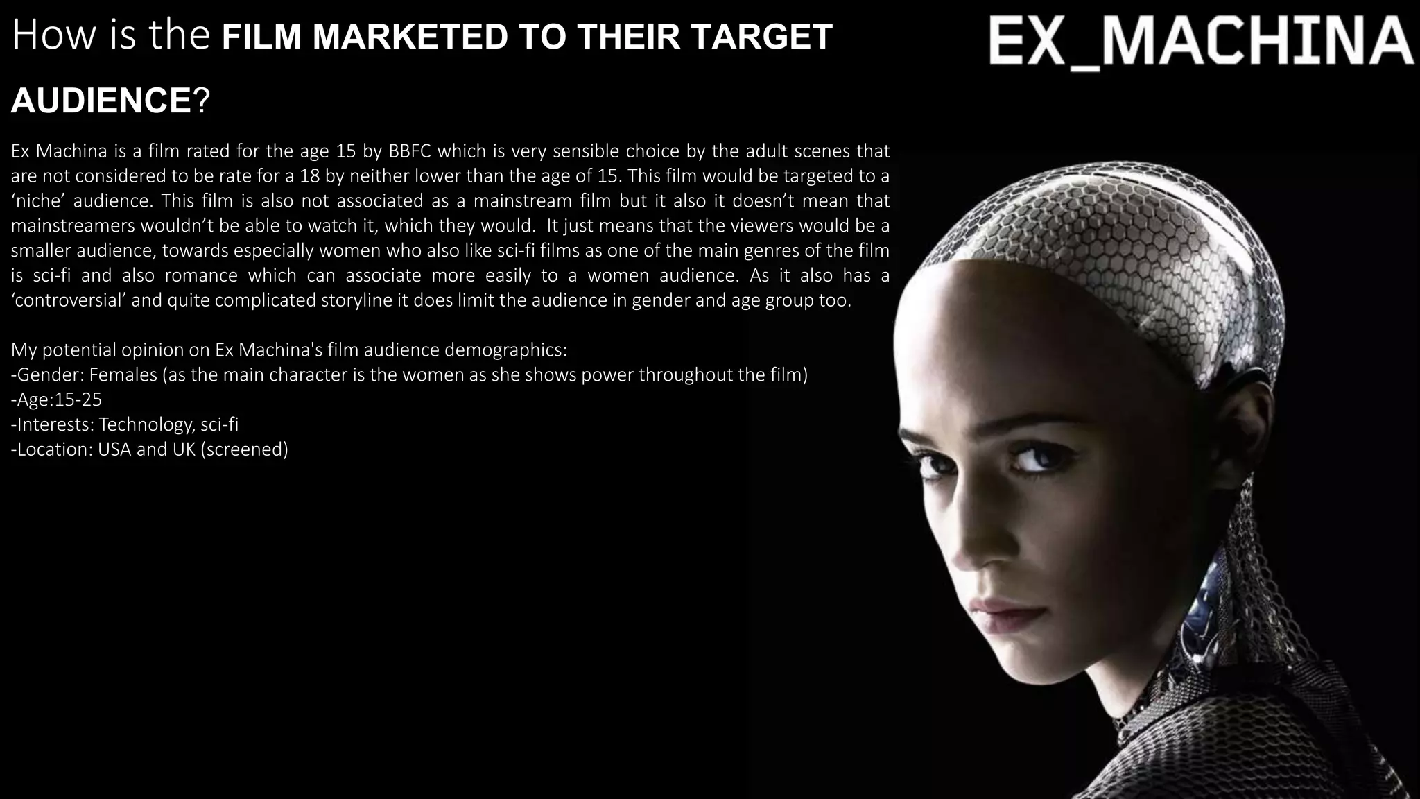 Ex machina final | PPTX