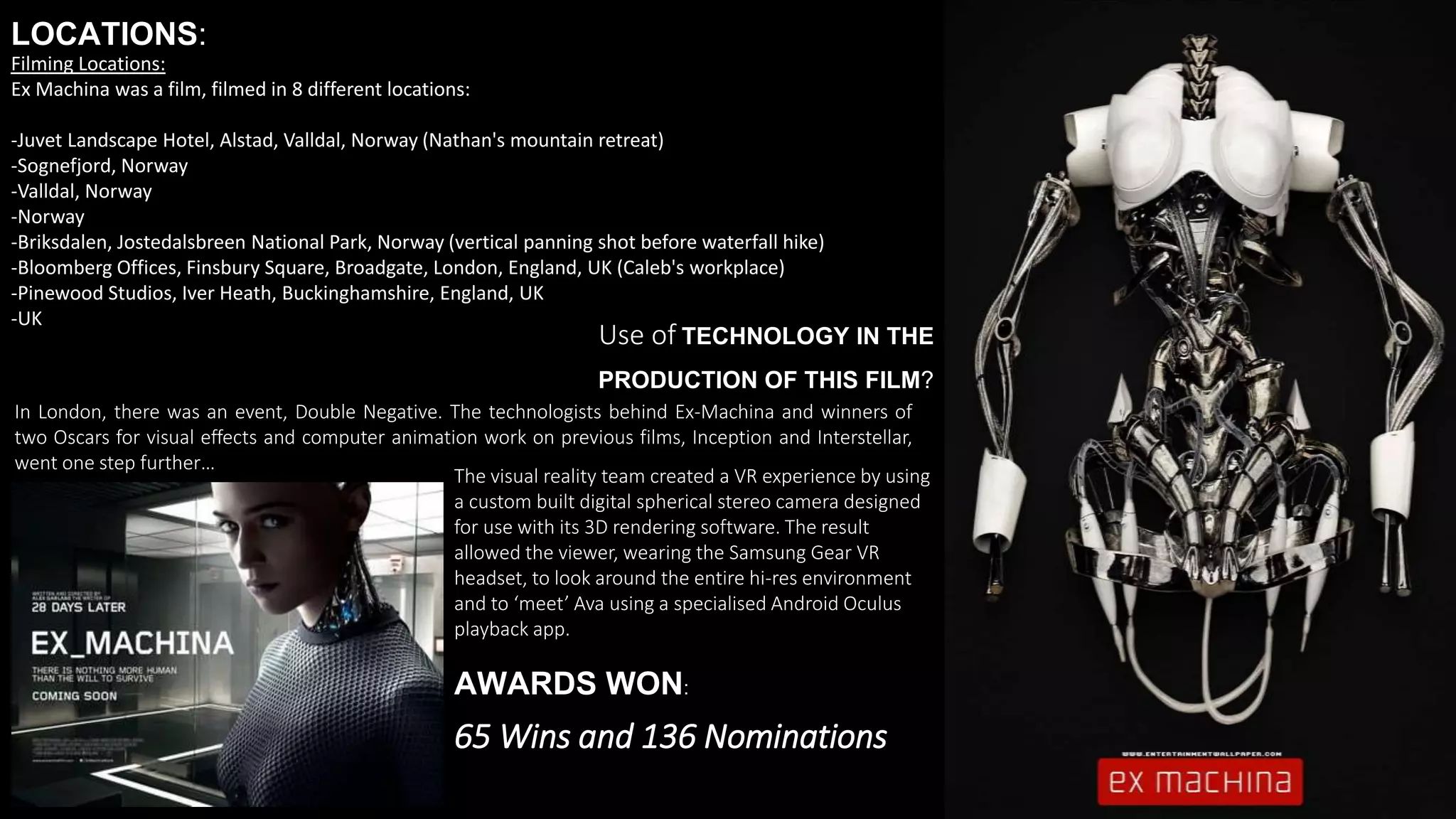 Ex machina presentation | PPTX