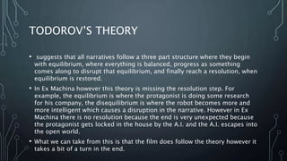 Ex Machina Textual Analysis | PPTX