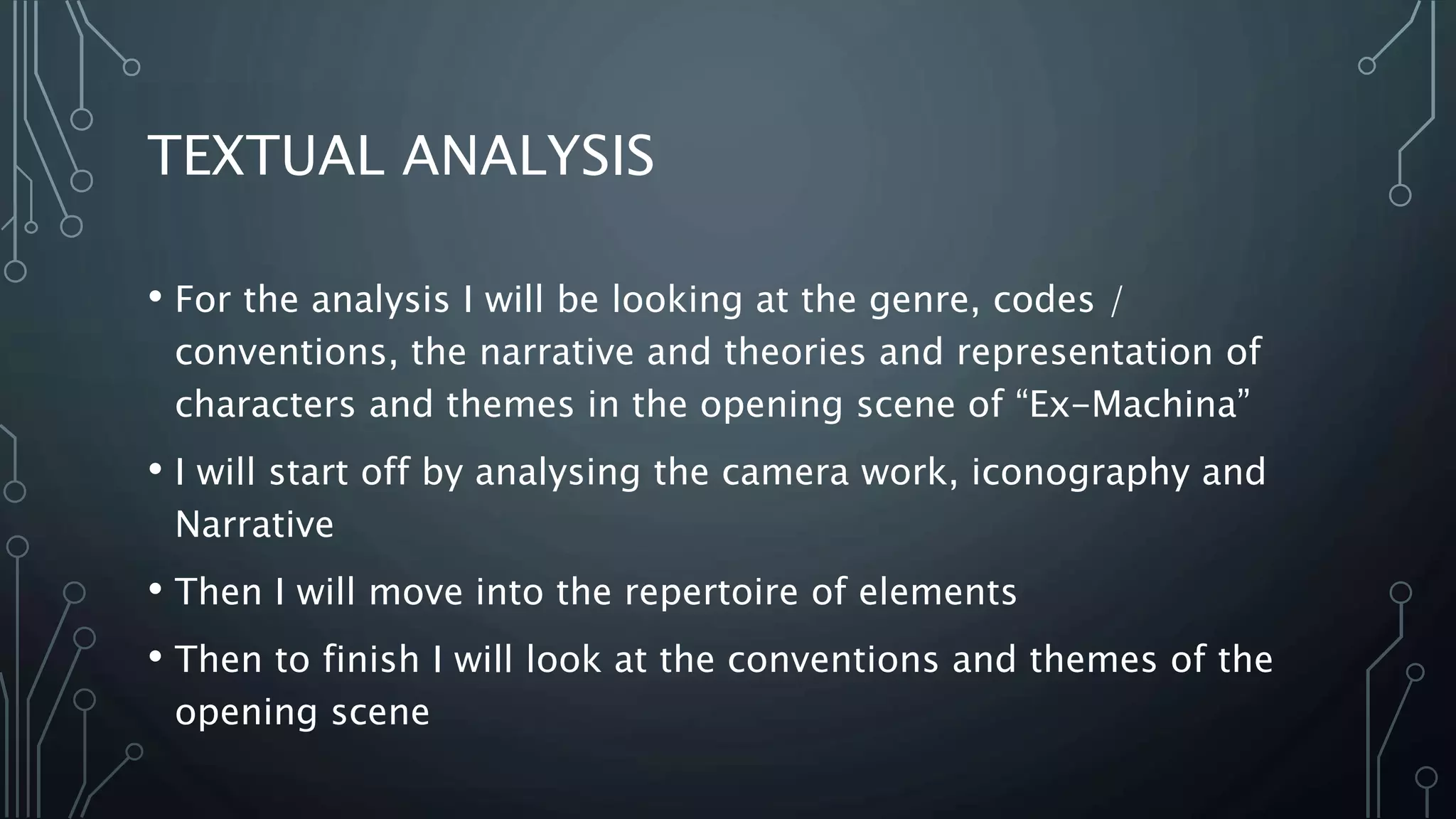 Ex machina slide share | PPTX