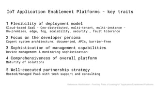 Enterprise IoT solution in 30 days | PPT