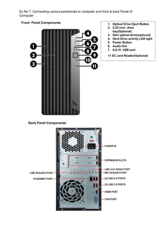 Ex No 7. Connecting Various Peripherals to Computer.pdf
