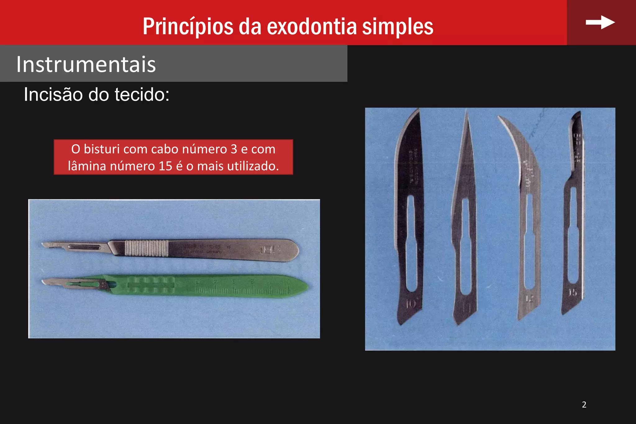 Exodontia simples | PDF