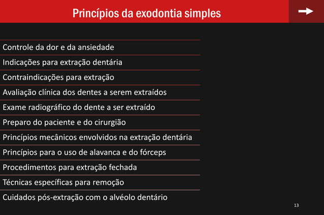 Exodontia simples | PDF