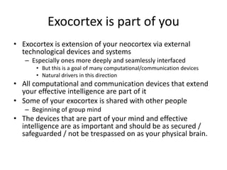 Exo cortex | PPTX