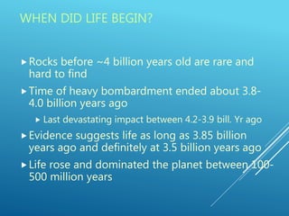 EVOLUTION | PPT
