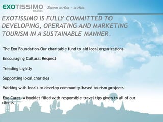 Introduction of Exotissimo Travel (Thailand) Ltd. | PPTX