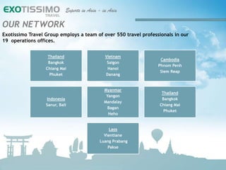 Introduction of Exotissimo Travel (Thailand) Ltd. | PPTX