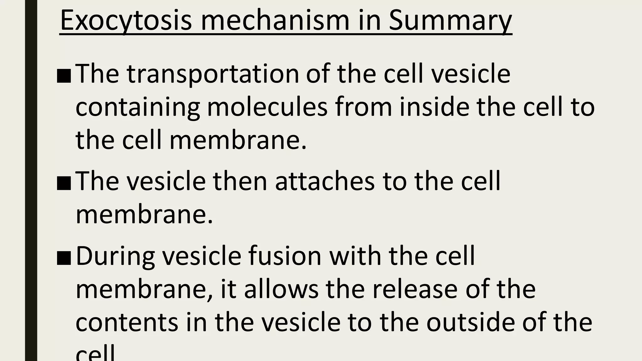 Exocytosis | PDF