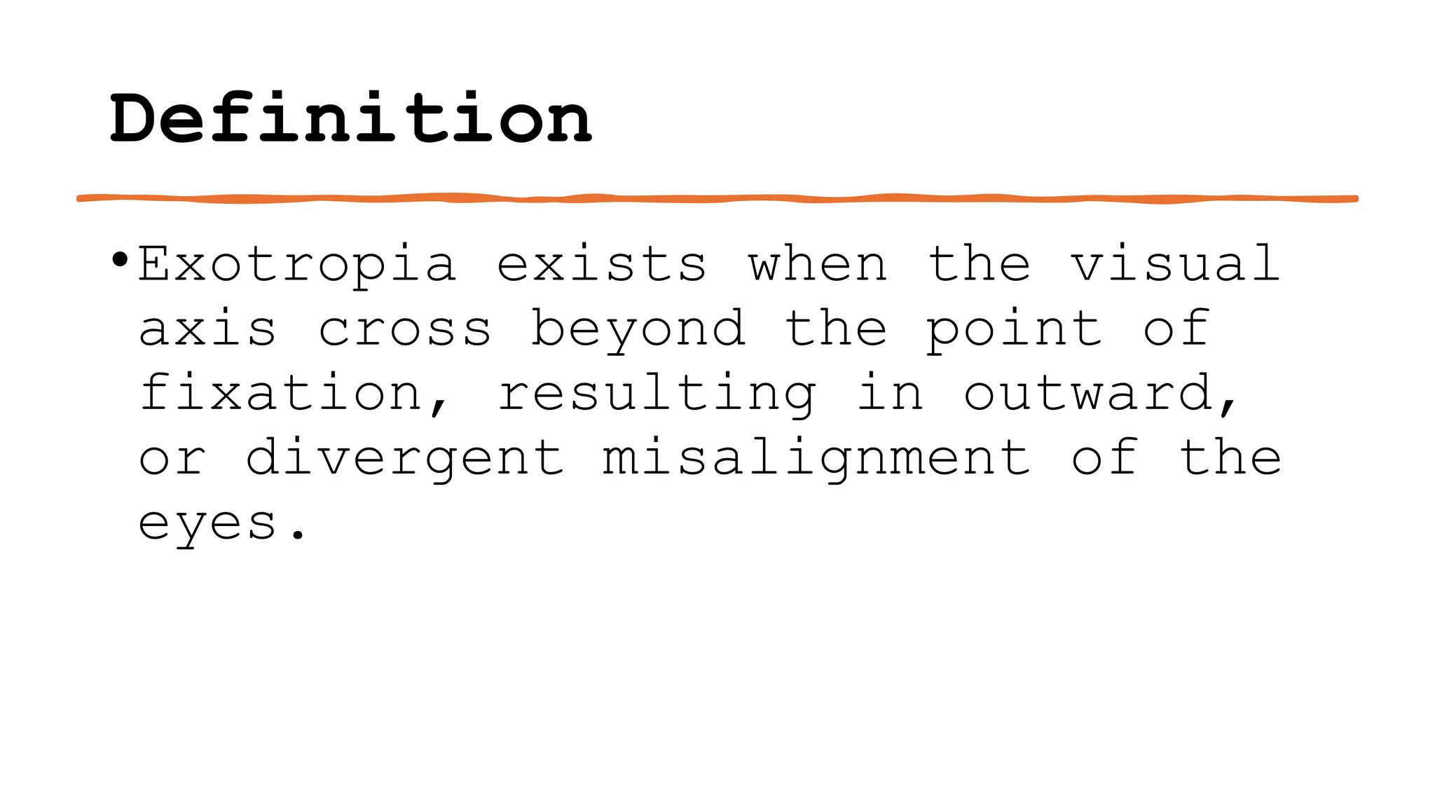Exodeviations and exotropia of the eye final | POTX