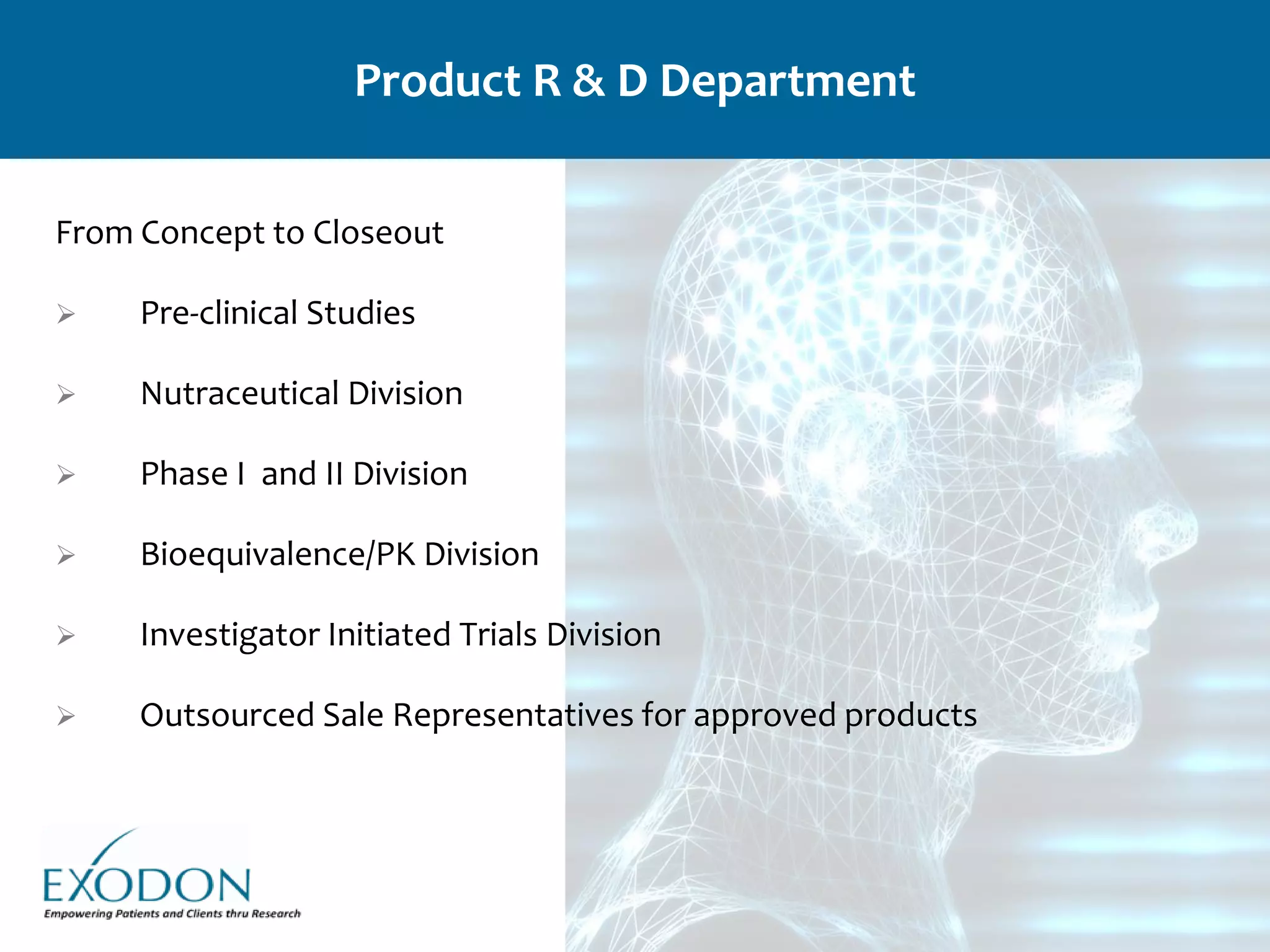 Exodon - Company Profile and Service Overview | PPT