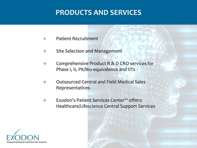 Exodon - Company Profile and Service Overview | PPT