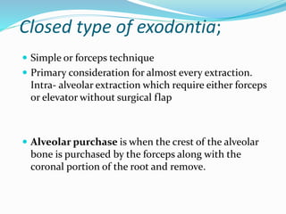 Exodontia | PPT