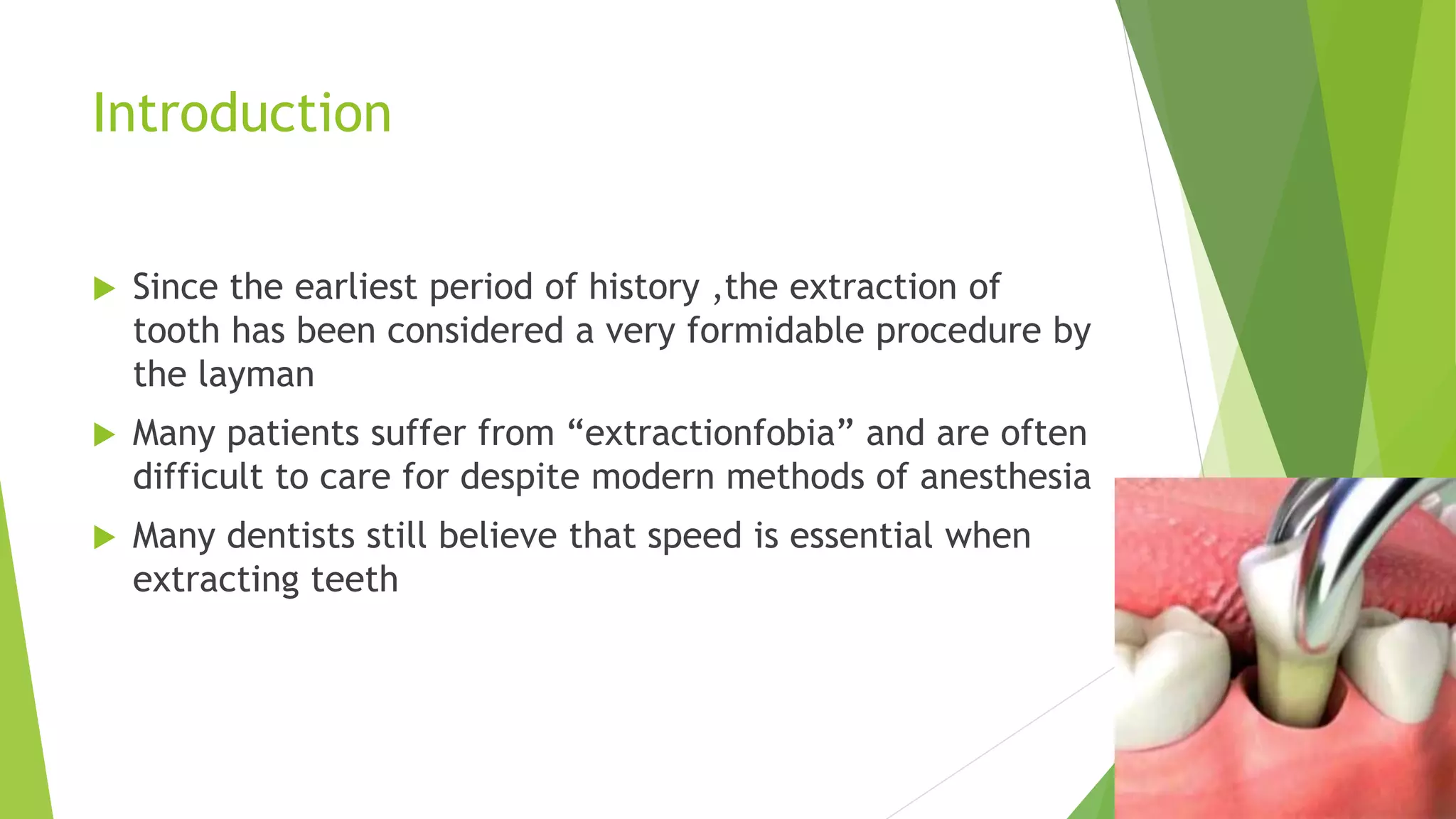 Exodontia | PPTX