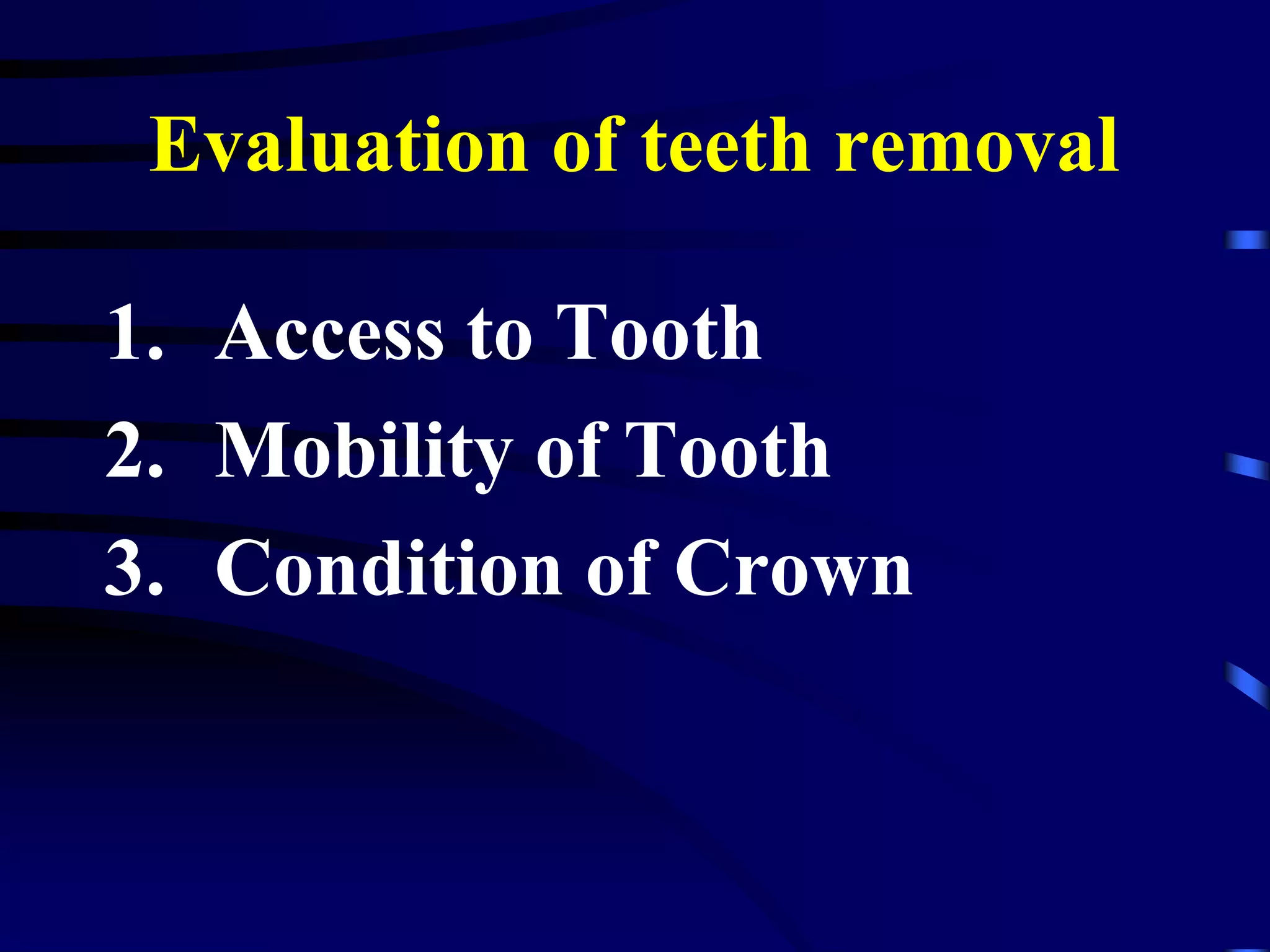 Principles of Exodontia (teeth extraction) by Dr., Giath Gazal, 2020 | PDF