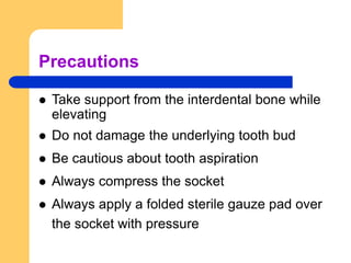 Exodontia in Pediatric Dentistry.ppt