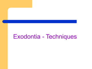 Exodontia in Pediatric Dentistry.ppt