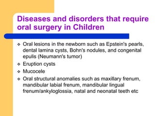 Exodontia in Pediatric Dentistry.ppt
