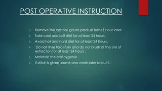 Exodontia Principles and Techniques | PDF